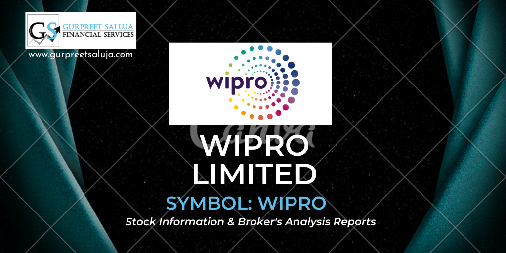 Wipro Ltd. | Live Stock Price & Broker's Analysis Reports